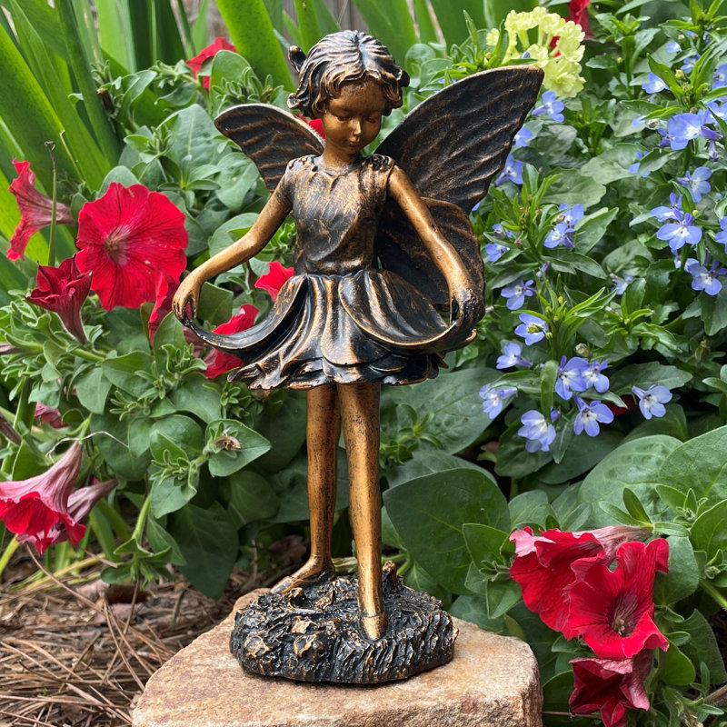 HomeStyles Suffolk Fairy Emily Garden Statue | Wayfair