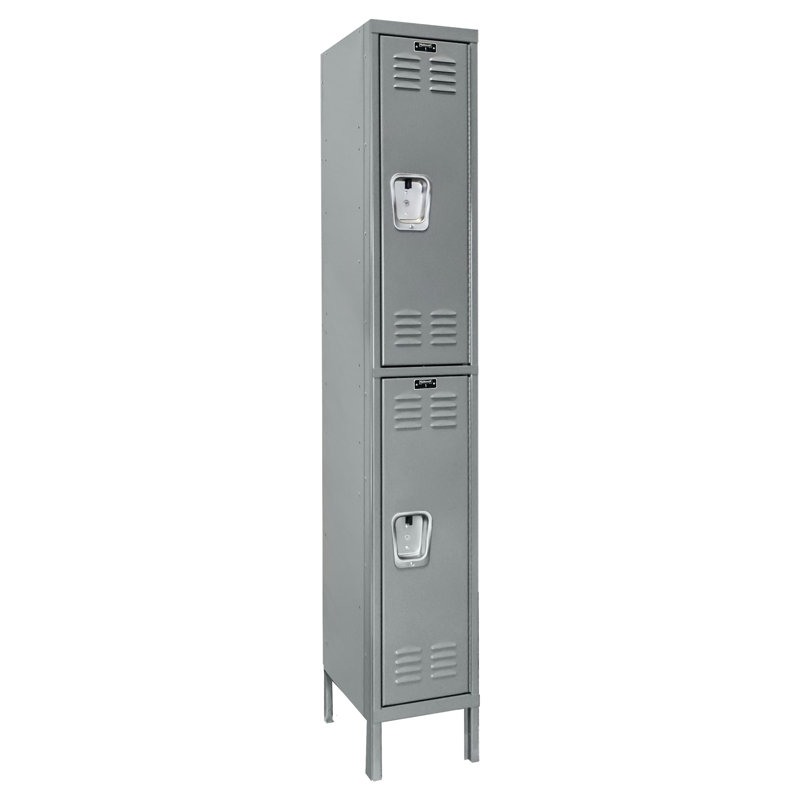 Hallowell Premium Metal 2 - Tier School Locker & Reviews | Wayfair