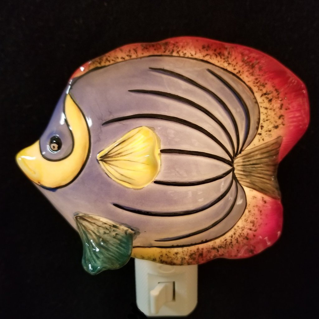 Trinx Jolette Tropical Fish Night Light | Wayfair
