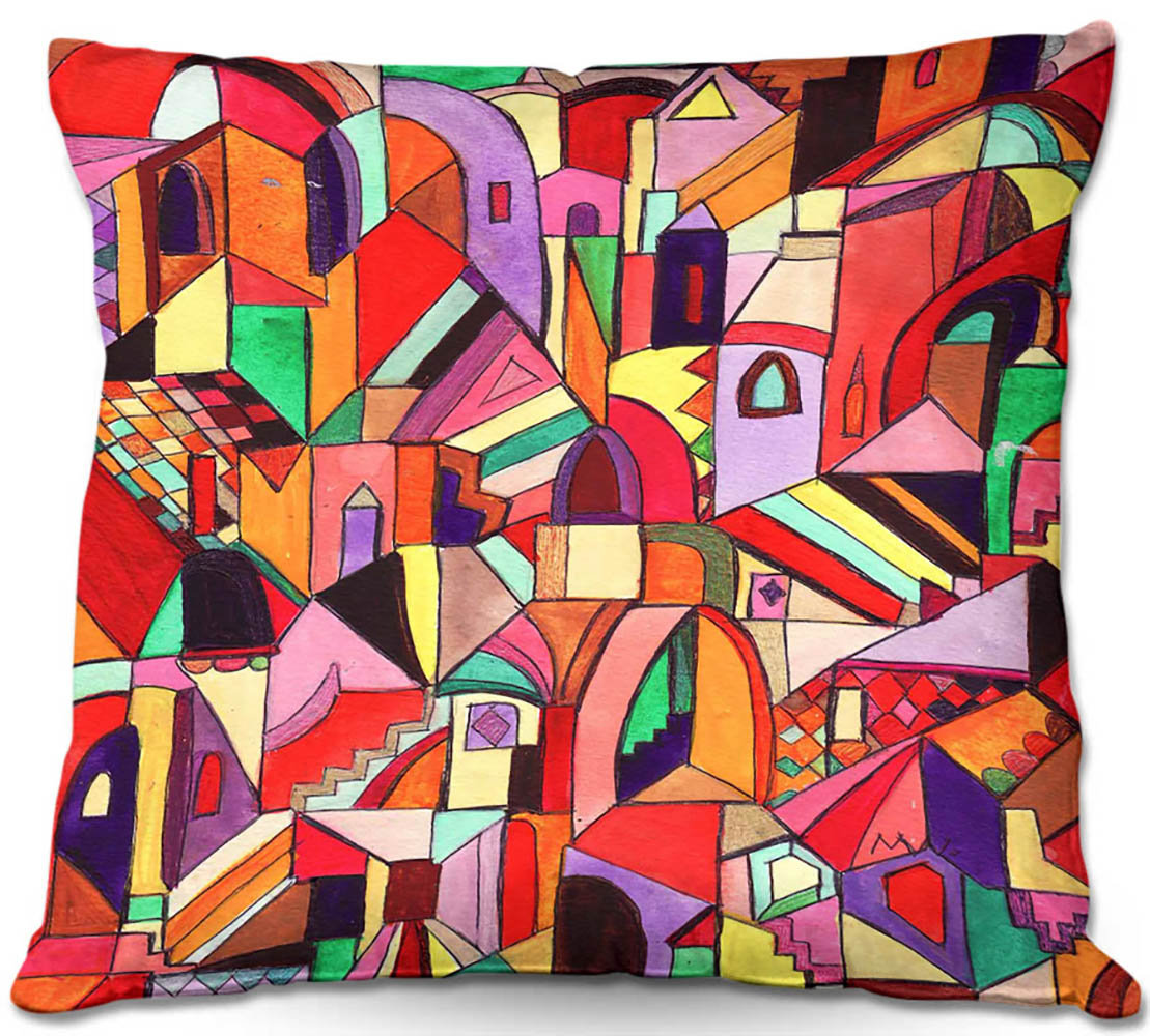 DiaNoche Designs DiaNoche Couch Throw Pillows by Maeve Wright - The Ice ...