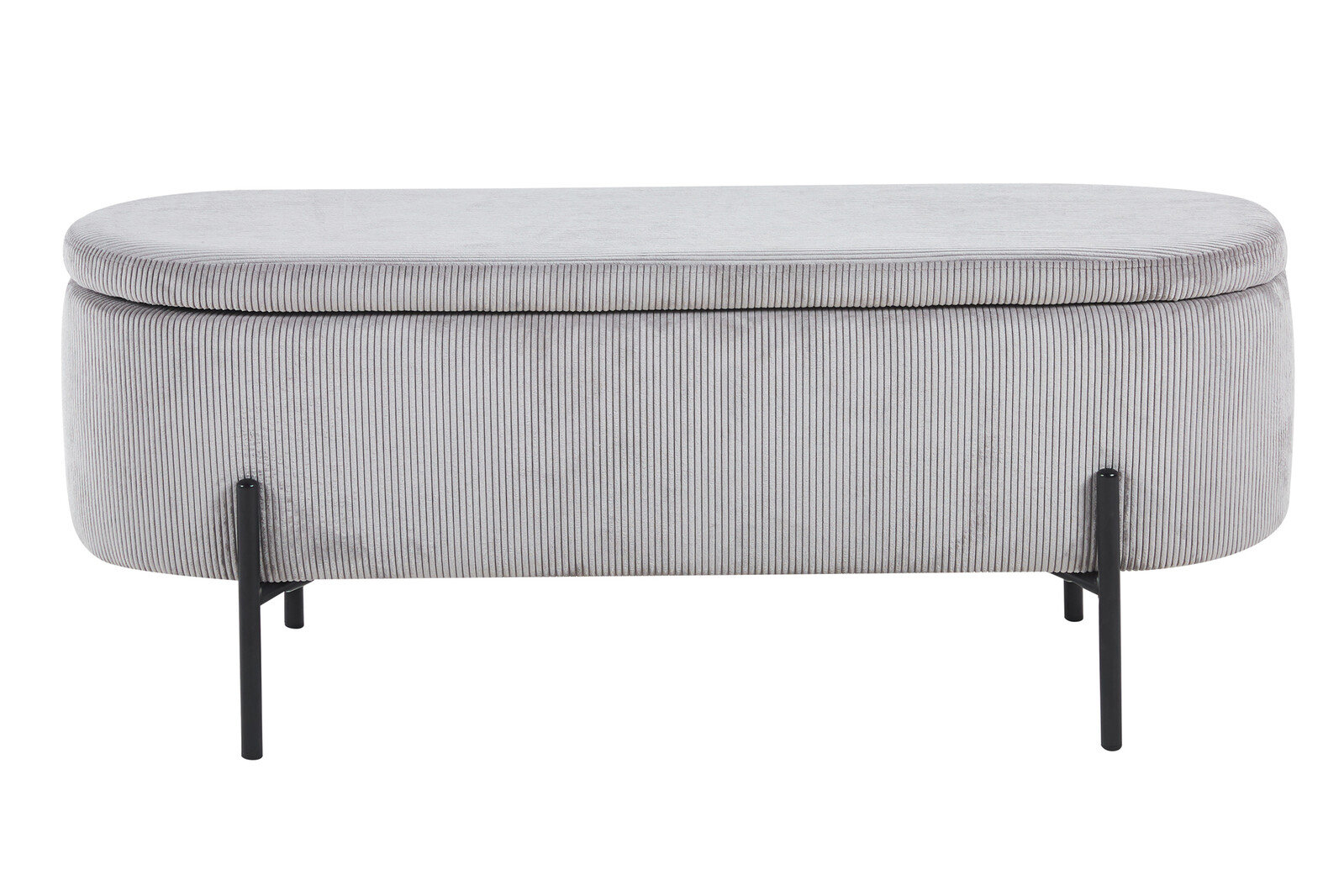 Latitude Run Alaida 110Cm Oval Storage Ottoman | Wayfair.co.uk
