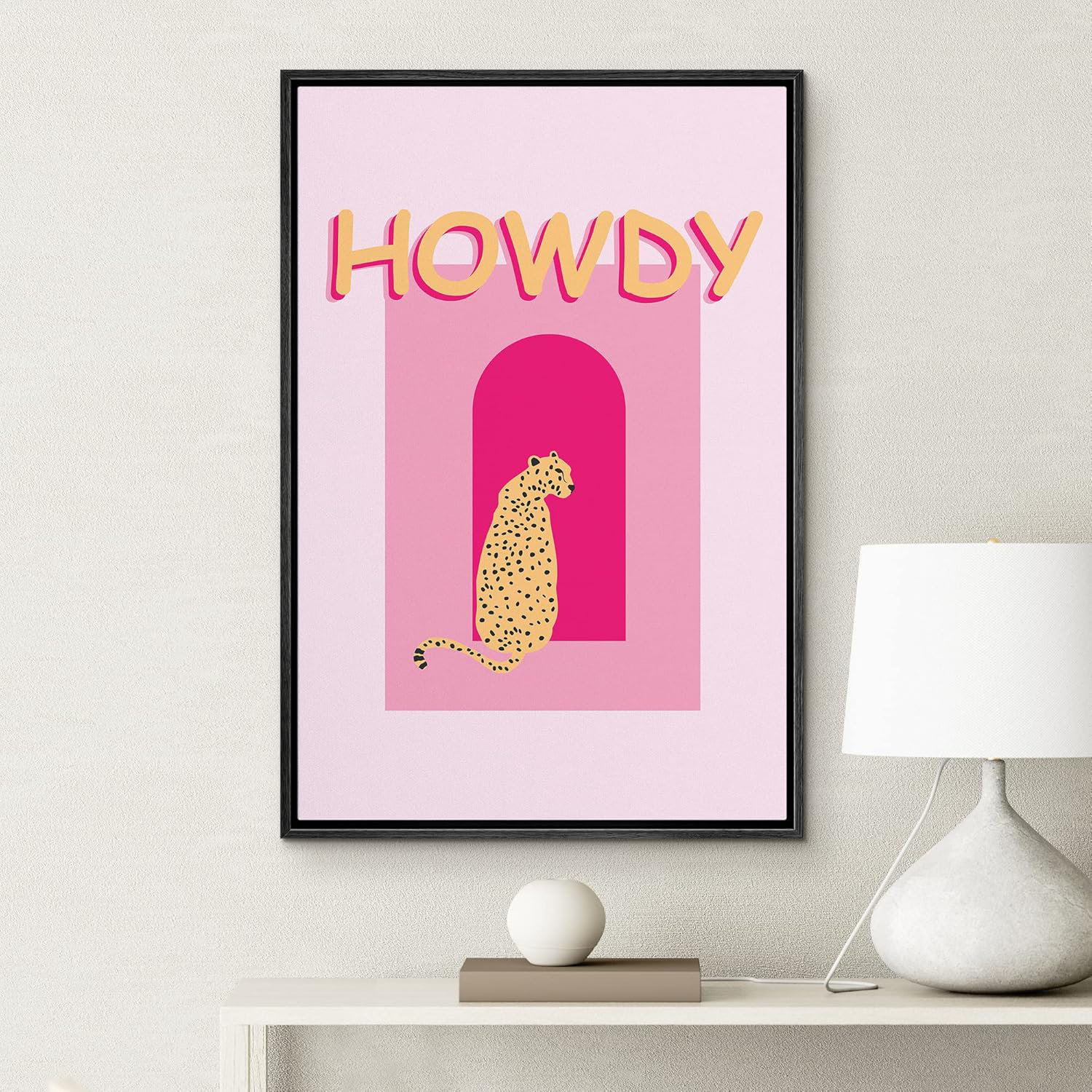 IDEA4WALL Bright Preppy Animals Howdy Geometric Cheetah Cat Animal Kids ...