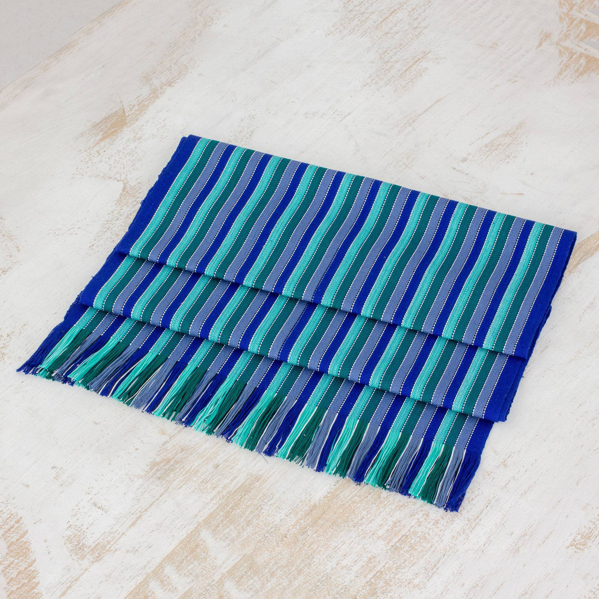 Highland Dunes Stancil Ocean Memory Table Runner | Wayfair
