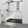 GIVING TREE 60" W X 32" D Solid Surface Shower Base, With Drain ...