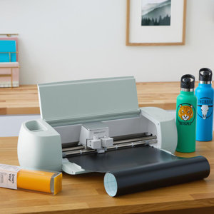 Cricut Explore 3 Cutting Machine with Tools and Vinyl Bundle | Wayfair