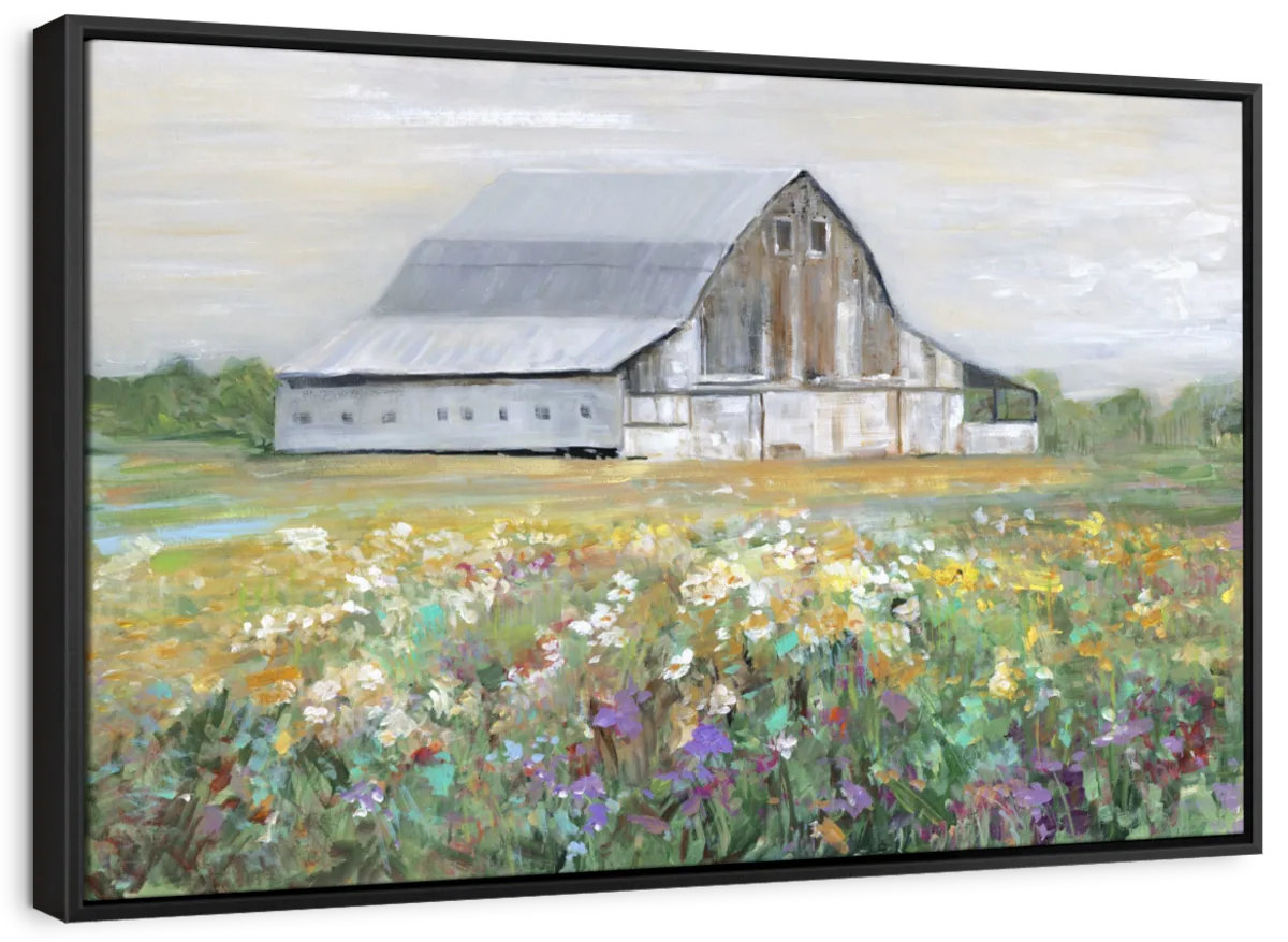 August Grove® Country Fields Canvas Print | Wayfair