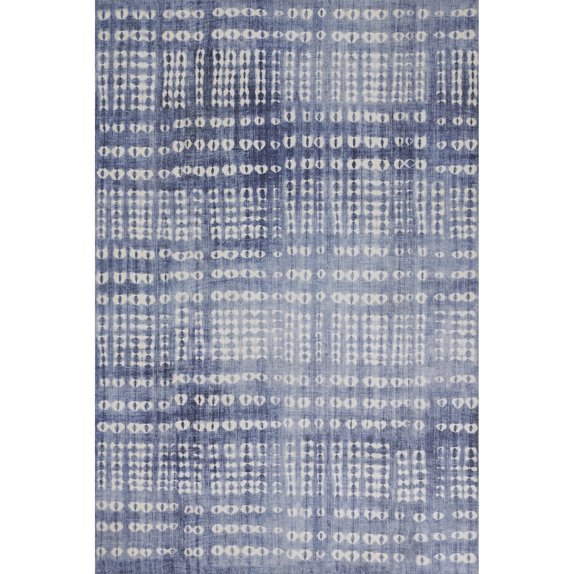 Novogratz Bolt Geometric Blue/White Area Rug & Reviews | Wayfair