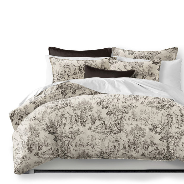 The Tailor's Bed Elysees Cotton Toile Comforter Set & Reviews | Wayfair