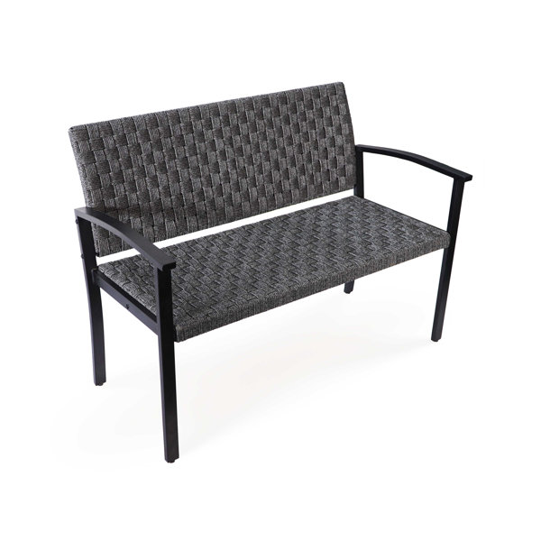 Lark Manor™ Granillo Modern Garden Rope Bench & Reviews | Wayfair