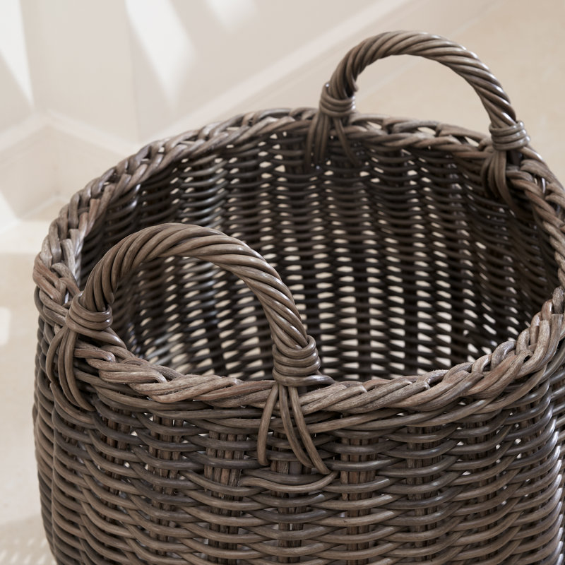 Bay Isle Home™ 2 Piece Plastic Basket Set | Wayfair