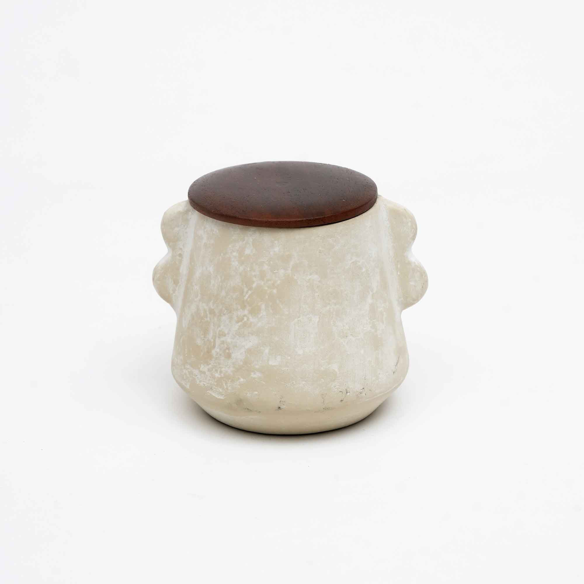 Gracie Oaks Mimosa Scented Jar Candle with Composite Holder | Wayfair