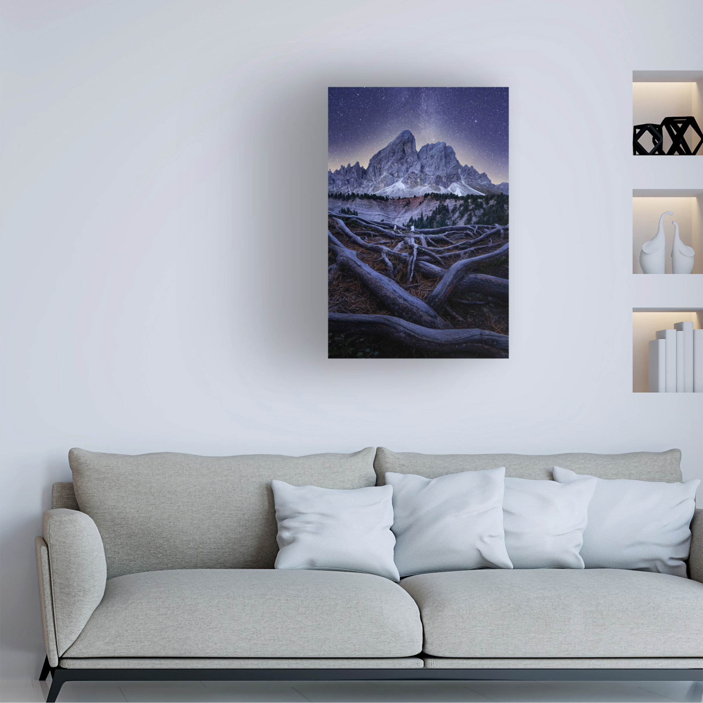 Millwood Pines David Ilkovic Wurzjoch Canvas Art | Wayfair
