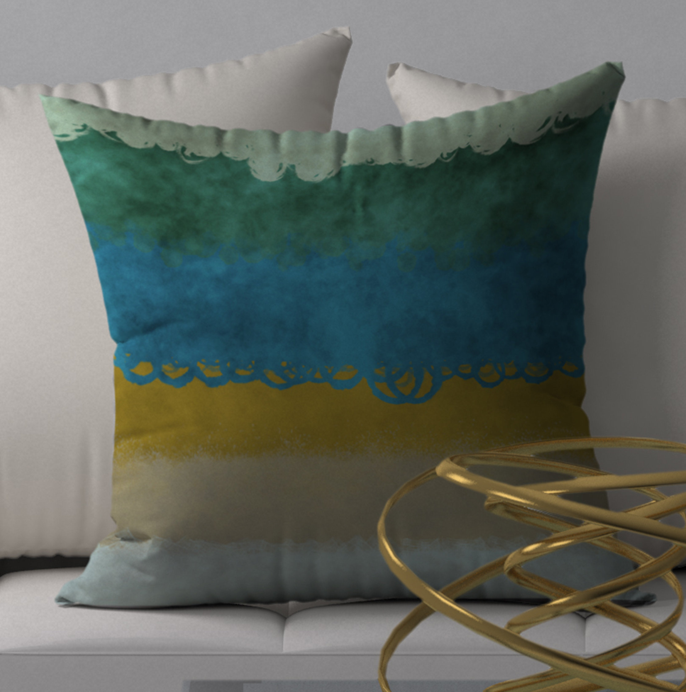 LeRoi Products Fantastic Rosy Decorative Square Pillow Cover & Insert ...