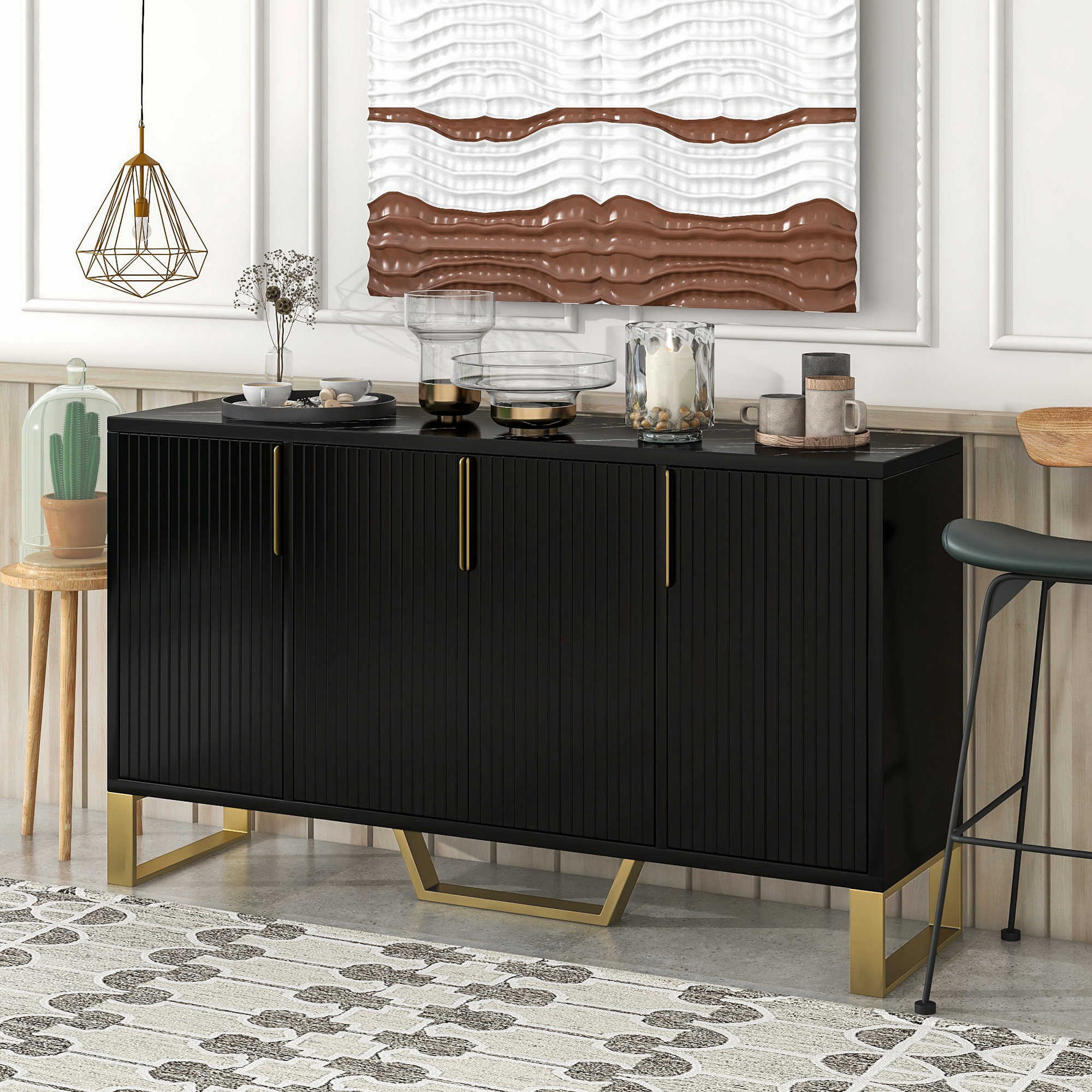 Mercer41 Hamaz 60.05'' Sideboard & Reviews | Wayfair