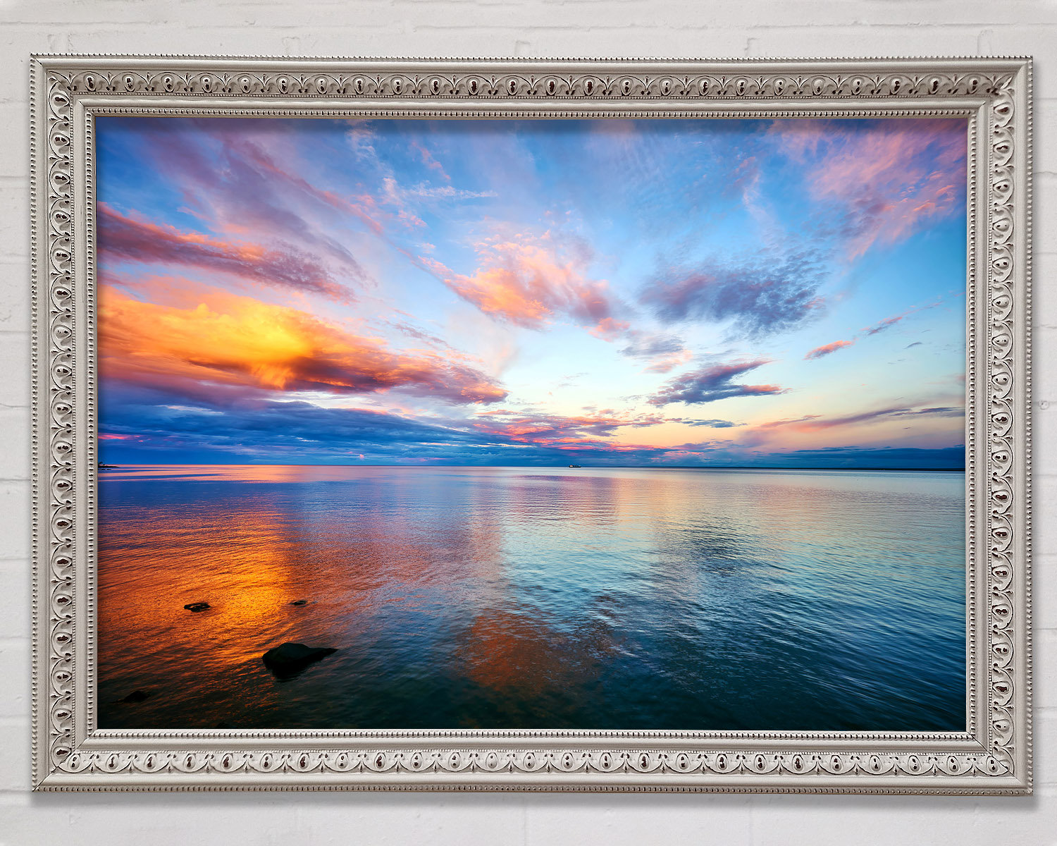 Bright Star Nothing But Ocean Skies - Print | Wayfair.co.uk