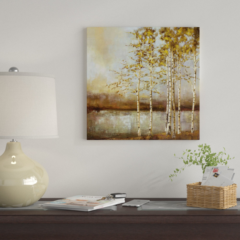 East Urban Home 'Swaying Together' Print on Canvas | Wayfair
