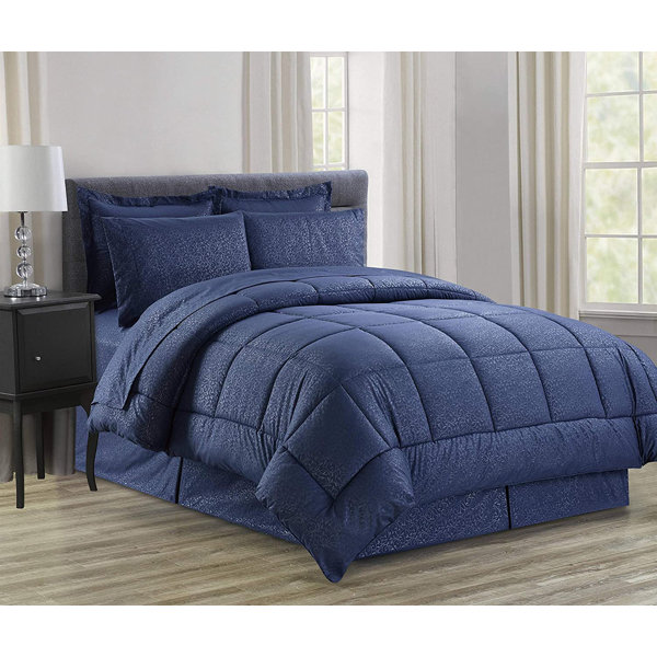 Live Life Products Baffle Box Stitch Comforter Set - Wayfair Canada