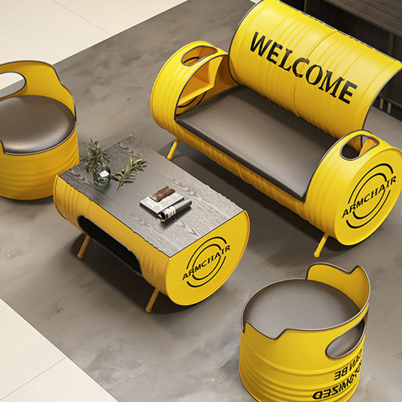 Trinx Kajah 4 - Piece Faux Leather Living Room Set | Wayfair