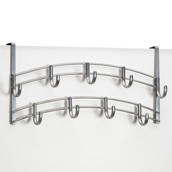 LYNK PROFESSIONAL HOME Over Door Hooks Rack - 9 Hook Over Door Hanger ...