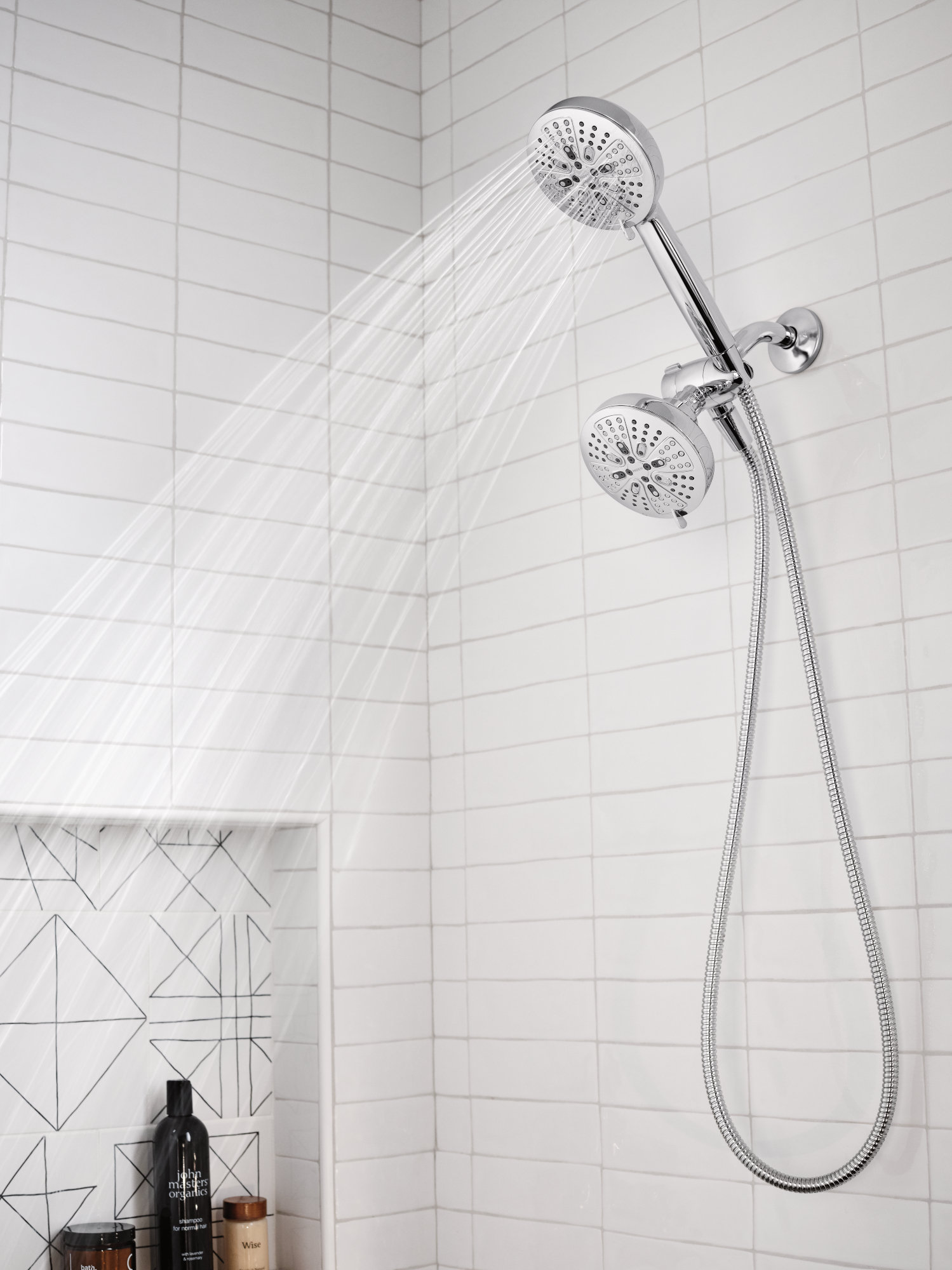 Moen Hydro Energetix Eight-Function Combination Shower & Reviews | Wayfair