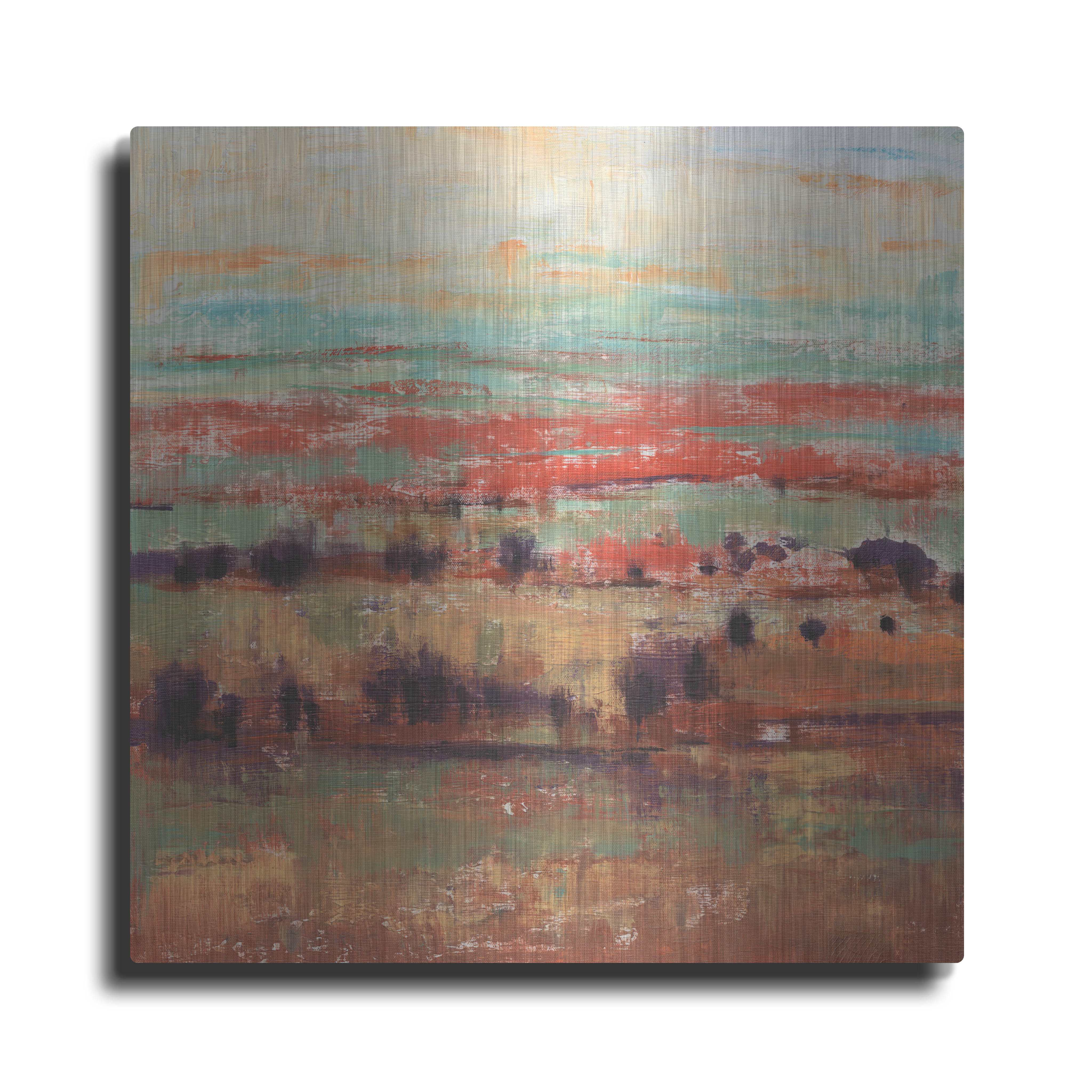 Ivy Bronx 'Divided Landscape I' by Tim O'Toole, Metal Wall Art | Wayfair