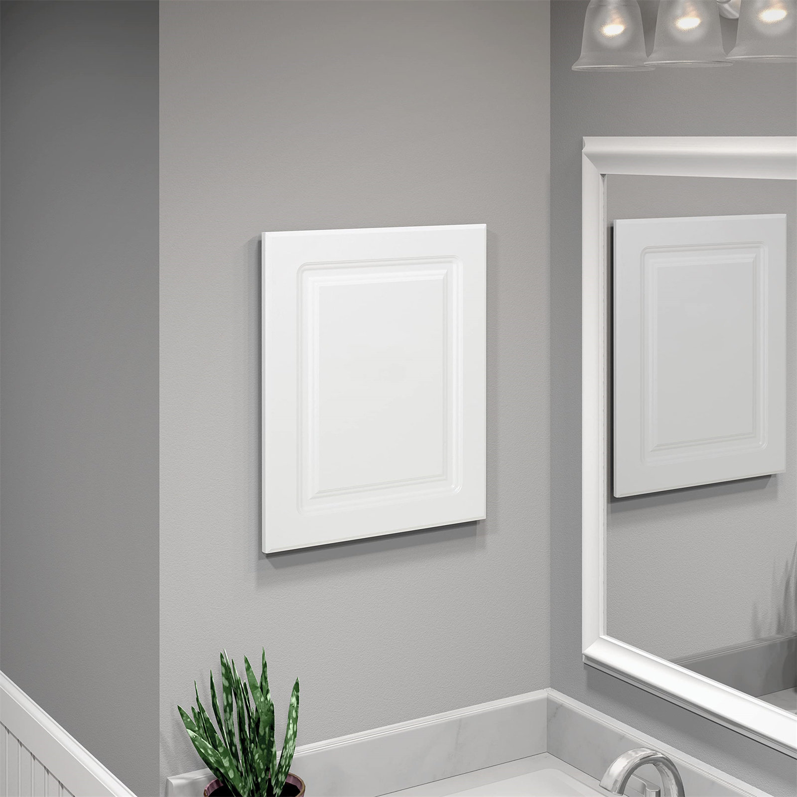Alcott Hill® Brookshire 16'' W x 20'' H x 4.88'' D Recessed Bathroom ...