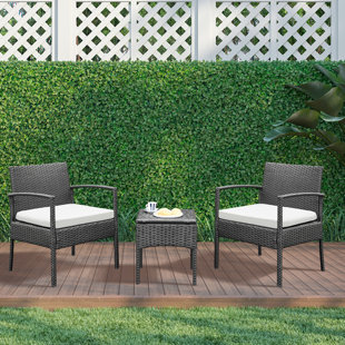 Square Patio Dining Sets You'll Love | Wayfair