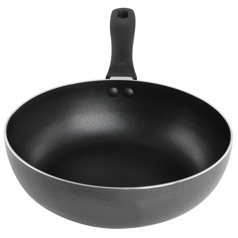 Oster 9.5 Inch Aluminum Nonstick Wok With Lid | Wayfair
