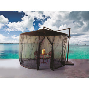 Shade Trend Cantilever Mosquito Umbrella Netting & Reviews | Wayfair