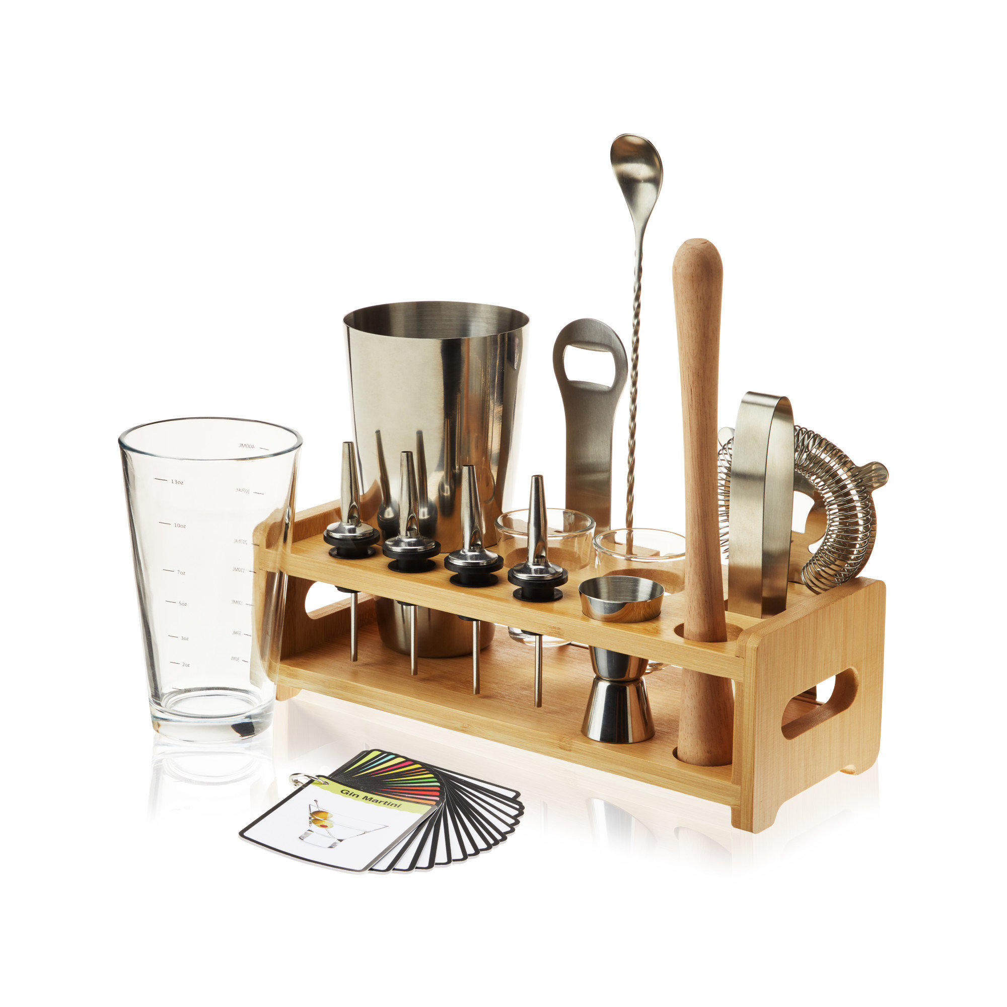 True 14-Piece Mixologist Barware Set | Wayfair