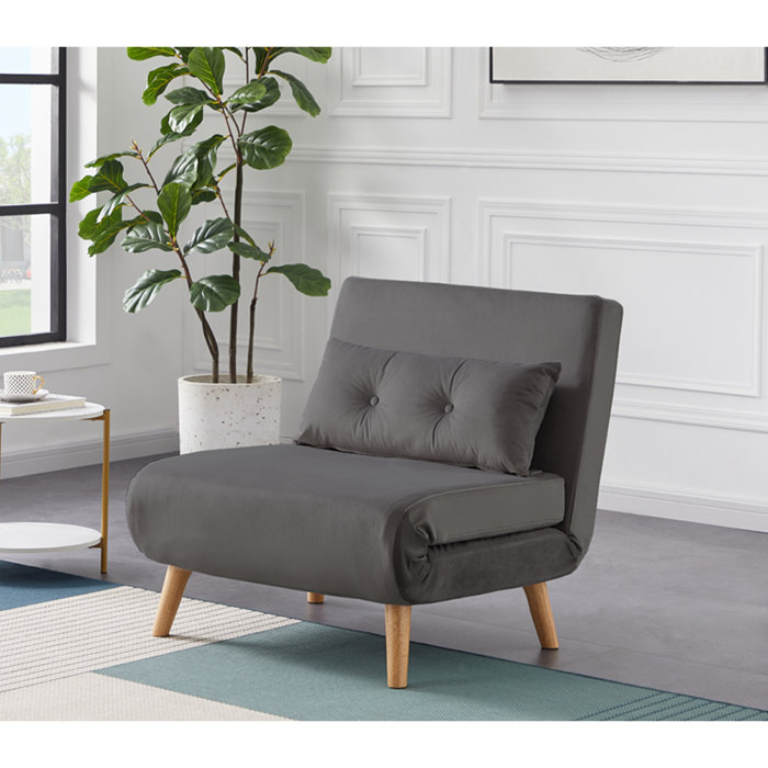 Hykkon Sisk Velvet Accent Chair & Reviews | Wayfair.co.uk