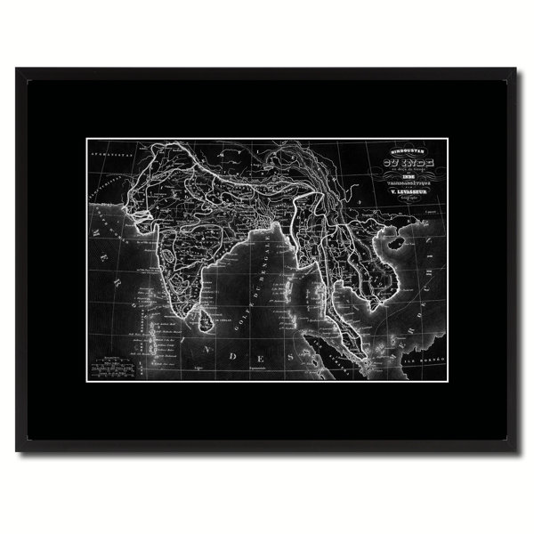 17 Stories India Framed On Canvas Print - Wayfair Canada