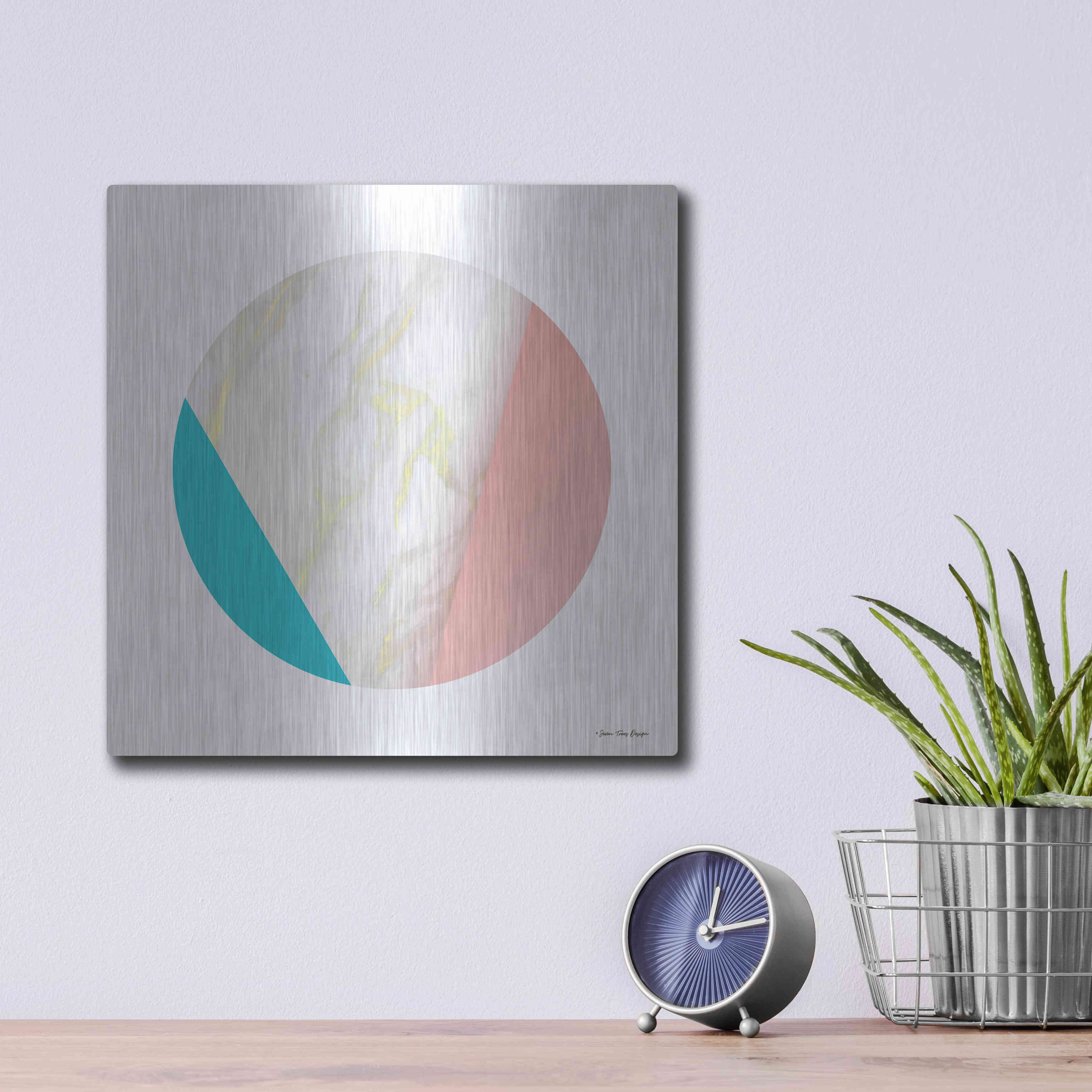 Ivy Bronx «Pink Marble Circle III» par Seven Trees Design - Wayfair Canada