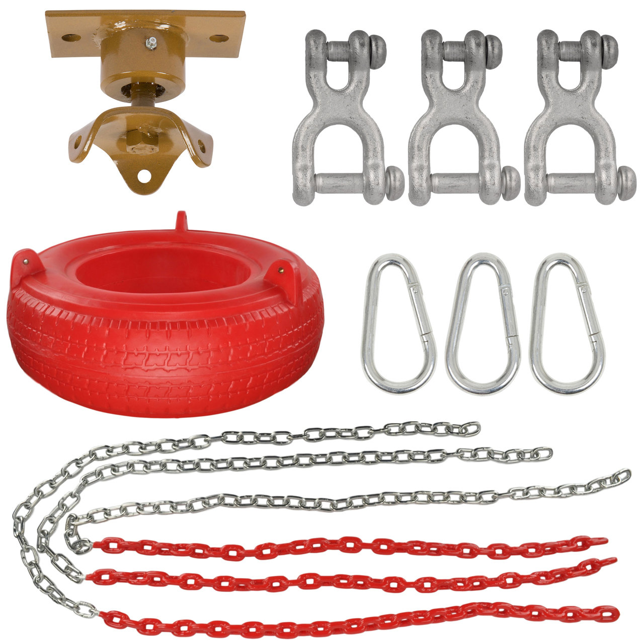 Swing Set Stuff Complete Tire Kit with Heavy Duty Tire Swivel | Wayfair
