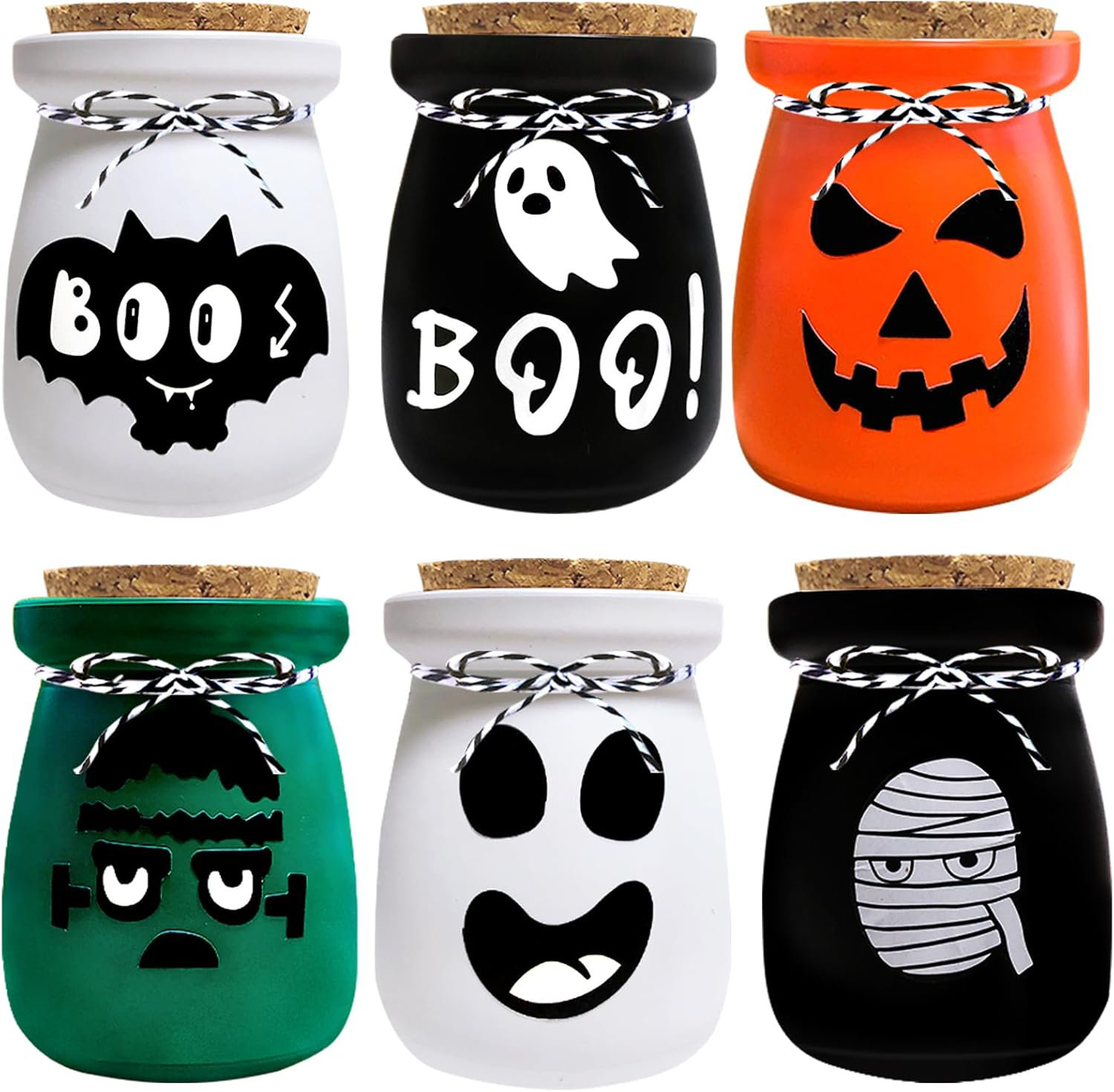 The Holiday Aisle® Halloween Decorations Indoor,6 Potion Bottles ...