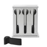 Ebern Designs 3 Compartment Utensil Dispenser Forks Spoons Dispenser ...
