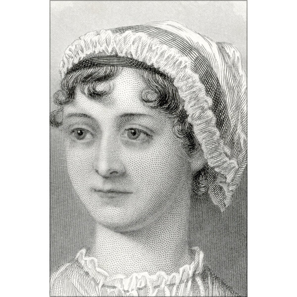 History Galore 24X36 Gallery Poster, Jane Austen 1870 Cropped - Wayfair ...