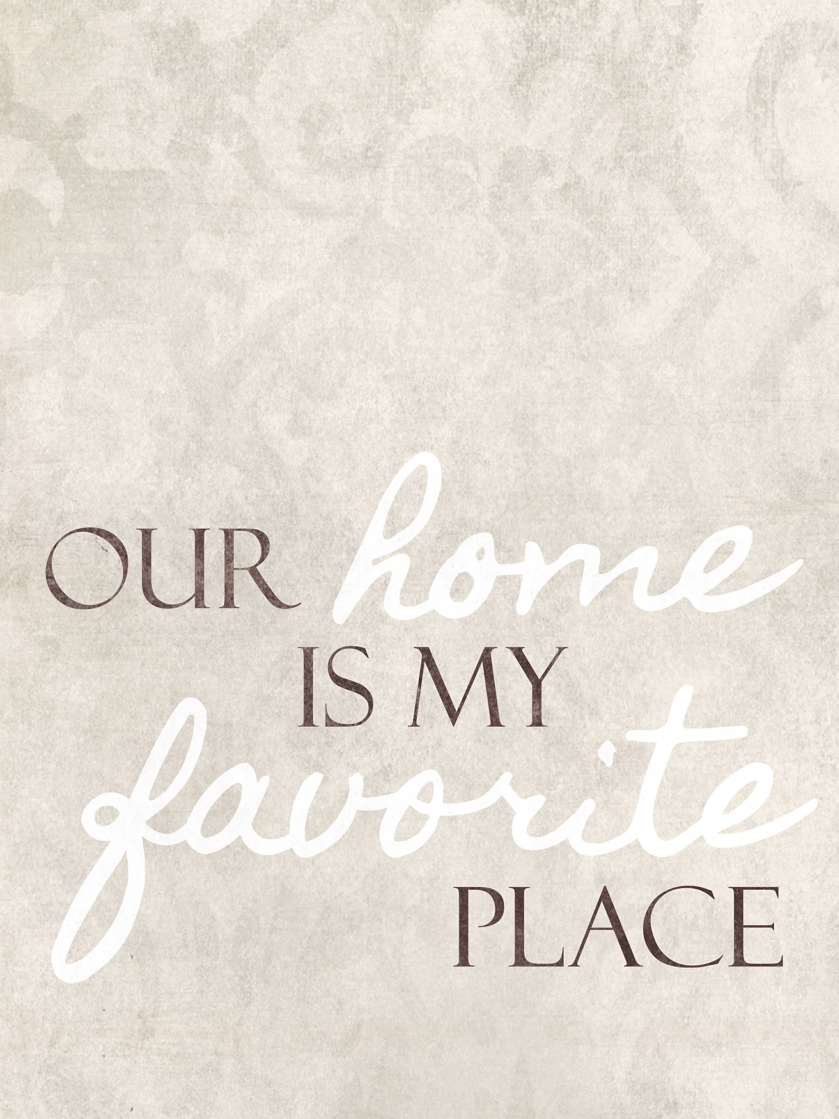 Trinx Our Home Is My Fave Place - Wayfair Canada