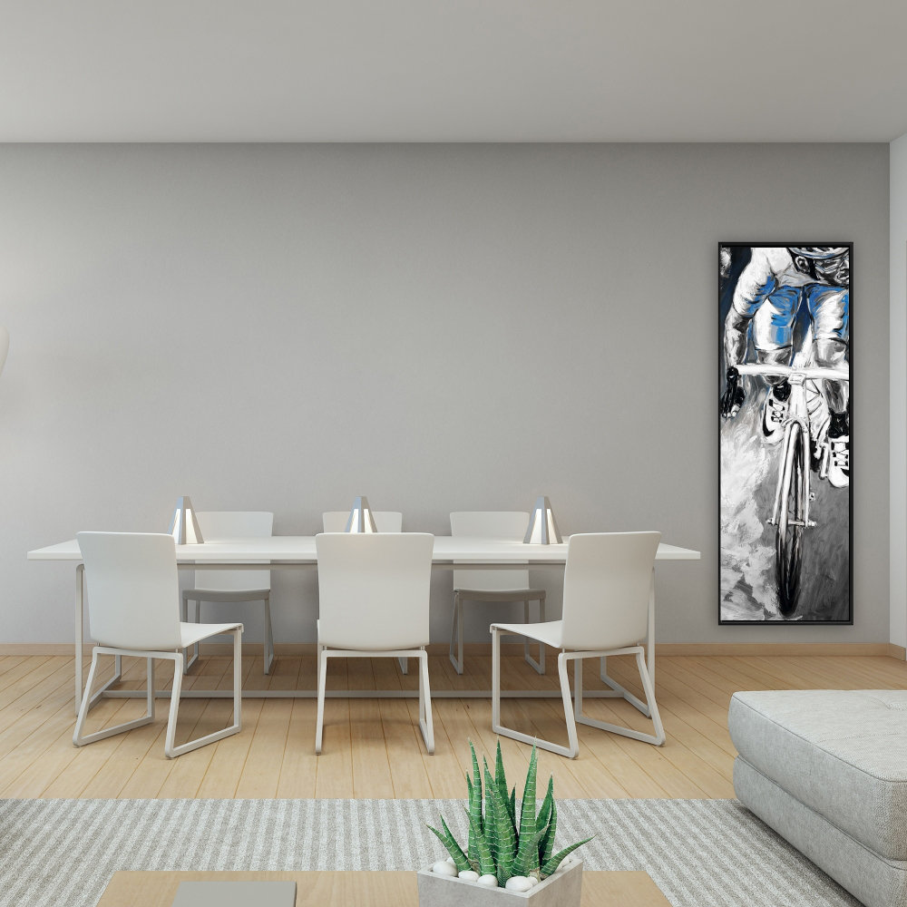 Begin Edition International Inc. Blue Man Cave Framed Canvas ...