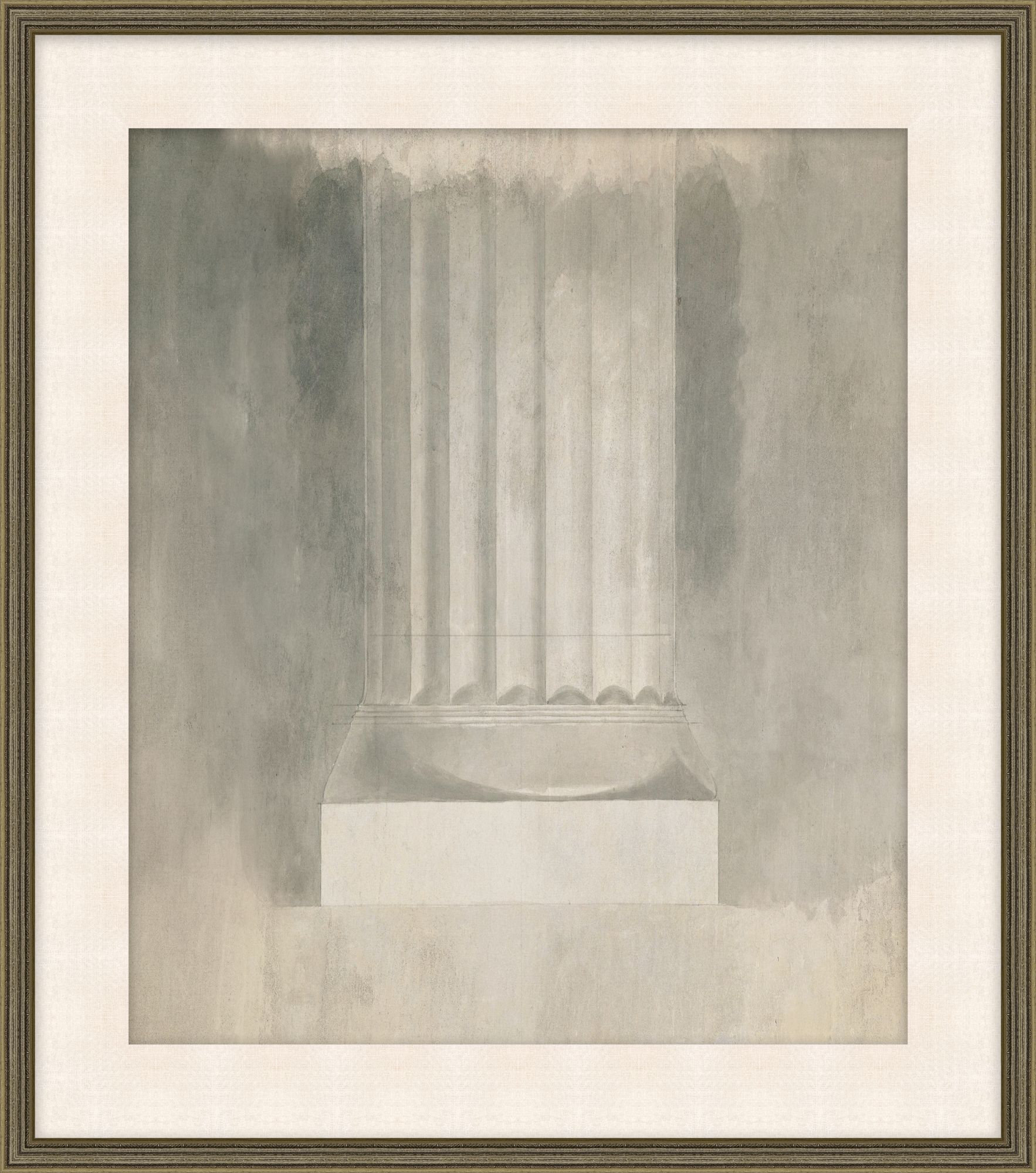 Theodore Alexander Structural Form 2 Framed Art Print | Wayfair