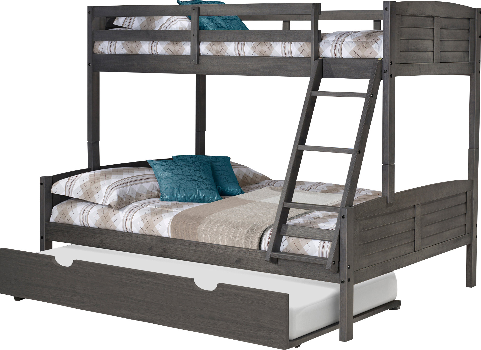 Isabelle & Max™ Lit superposé simple au-dessus de double en bois massif ...