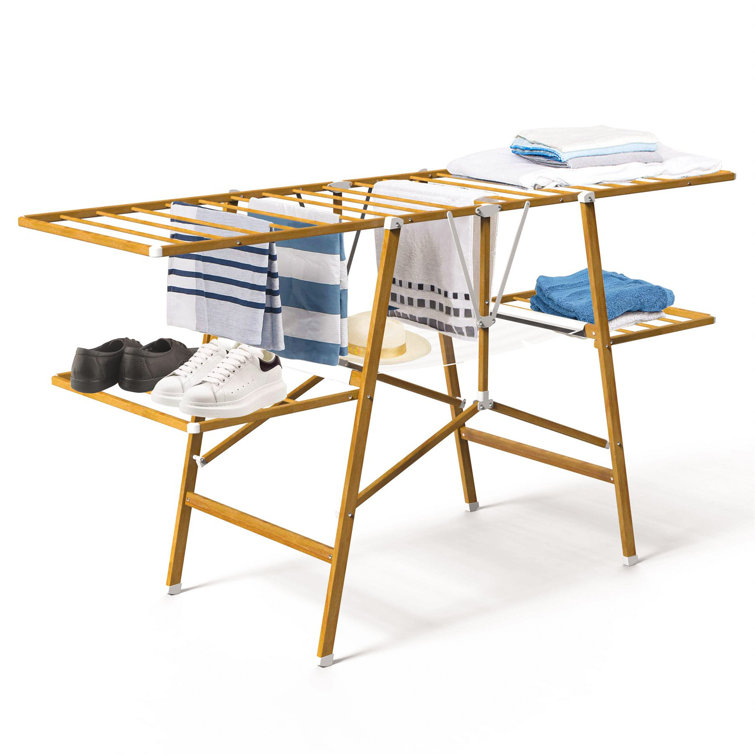 Rebrilliant Stainless Steel Foldable Gullwing Drying Rack | Wayfair.co.uk