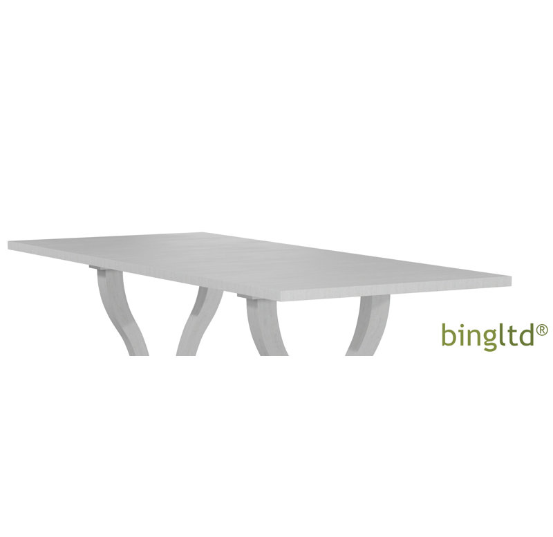 BingLTD - 40" x 78" to 94" Butterfly Rectangle Table Top Only No Base ...