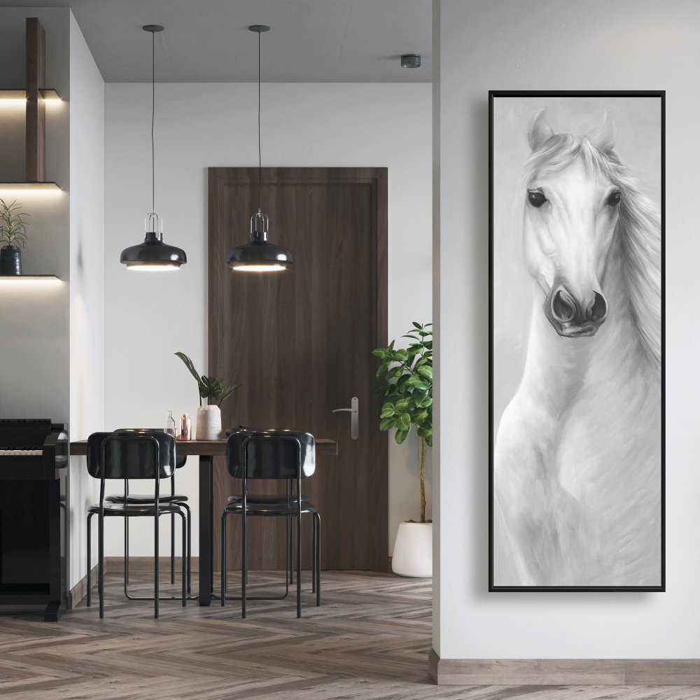 Begin Edition International Inc. " Monochrome Mighty White Horse " on ...