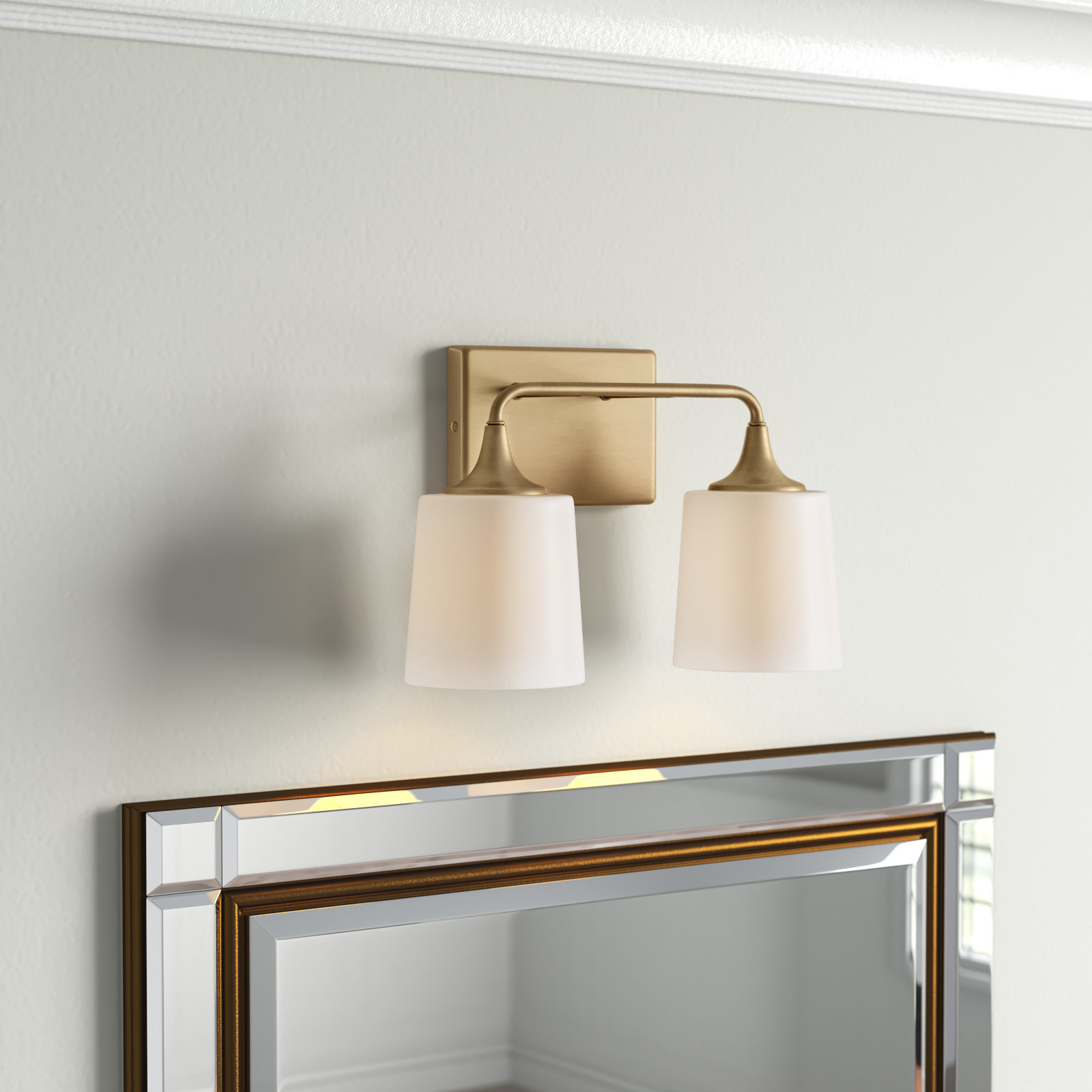 Willa Arlo Interiors Donnta 2 - Light Dimmable Vanity Light & Reviews ...