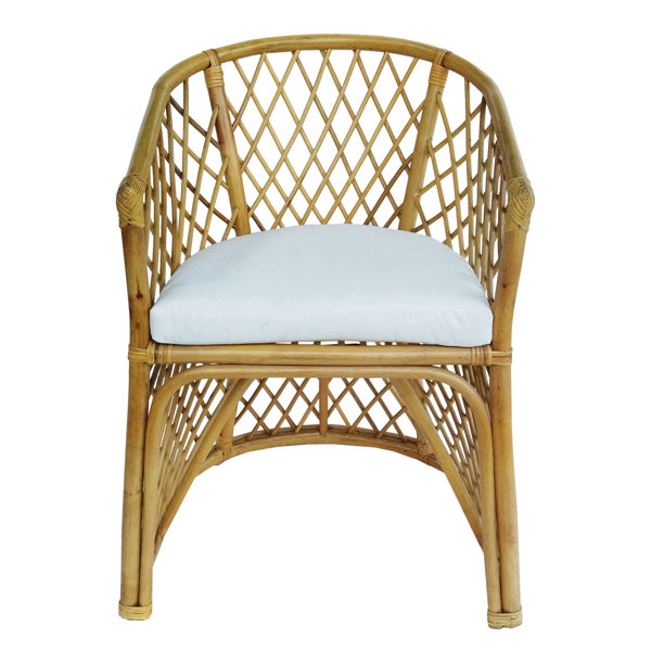Bayou Breeze Haruna Rattan Accent Chair | Wayfair