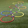 Hey! Play! Hopscotch Rings Game - Ten 11-Inch Plastic Rings and 15 ...