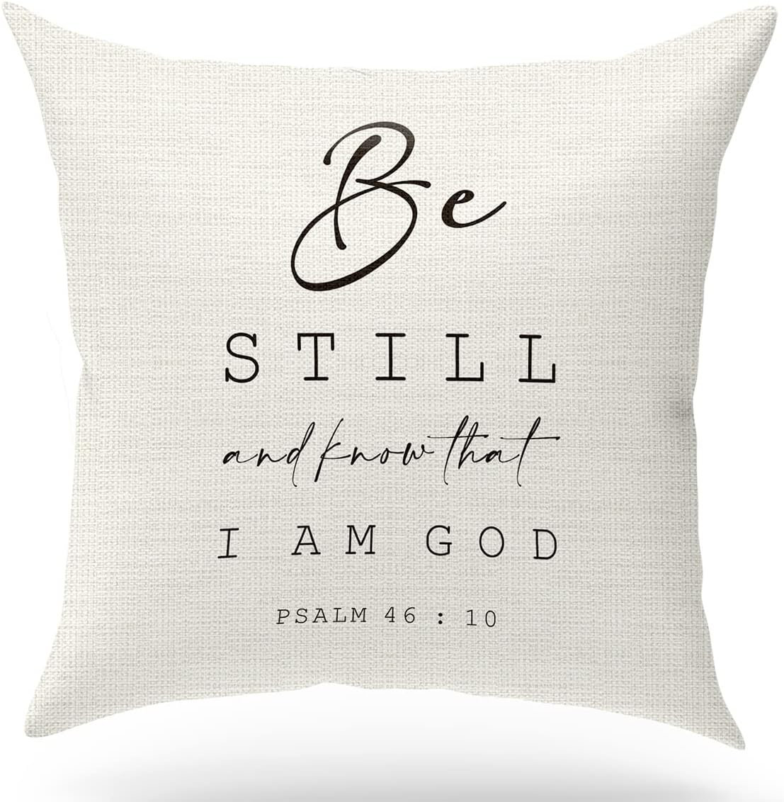 MAGBIX Kongmotree Bible Verse Throw Pillow Cover Cushion Case ...