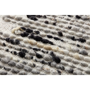 Amber Lewis x Loloi Sutter Silver / Ivory 3'-2" x 3'-6" Wall Art ...