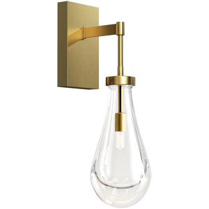 Ebern Designs 1 - Light Luxury Raindrop Wall Sconce & Reviews | Wayfair